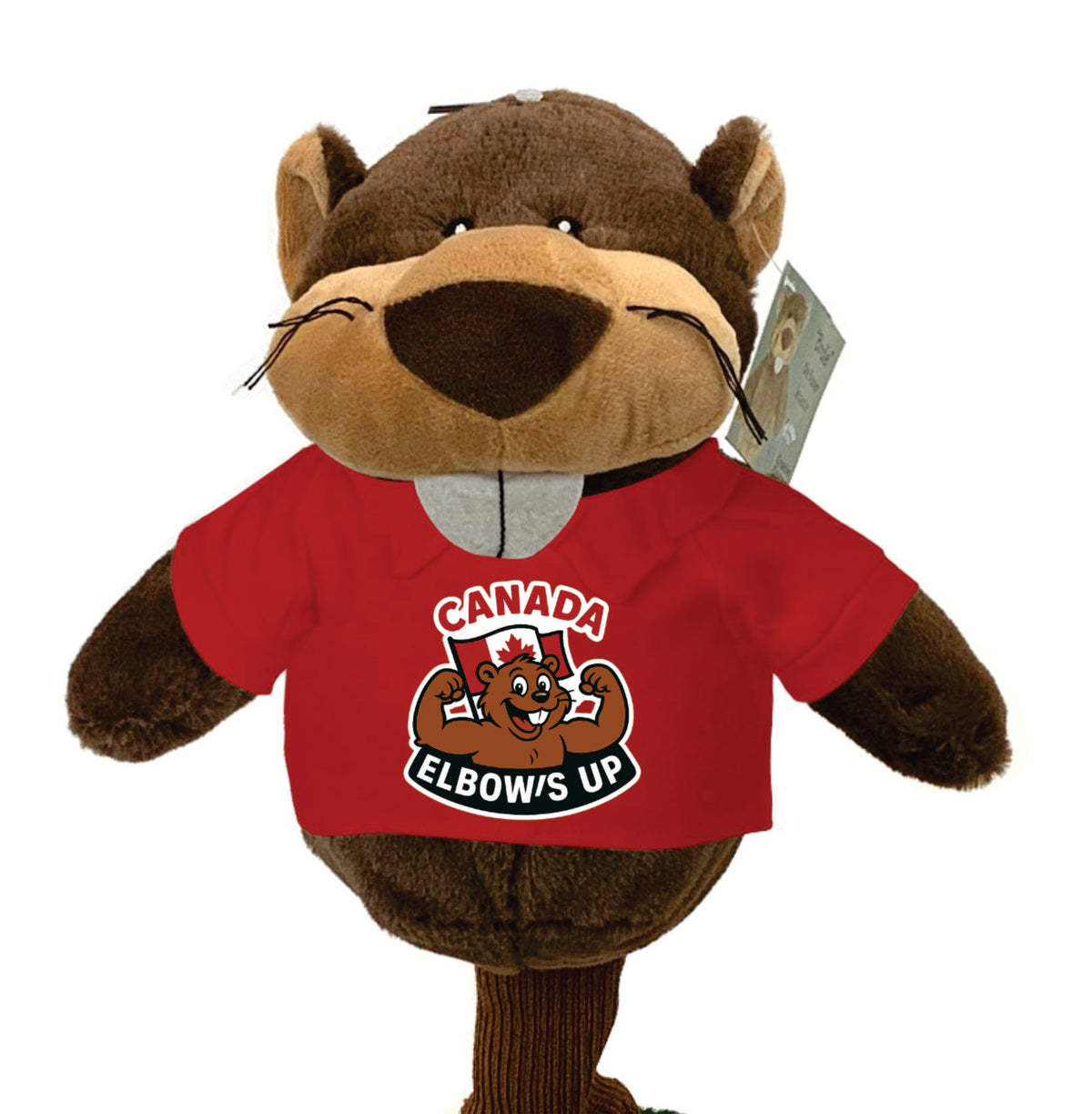 Elbows Up! Birdie the Beaver — Creative Covers for Golf